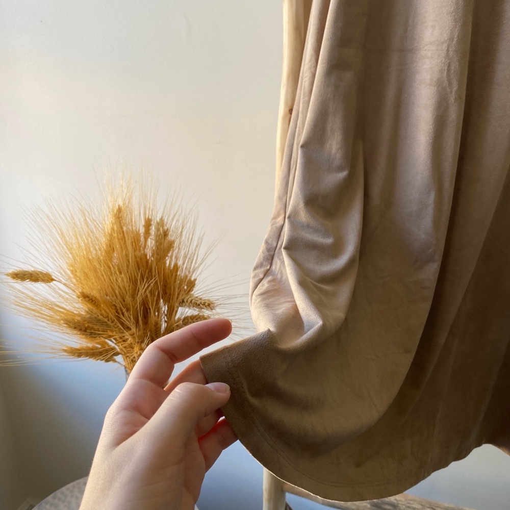 Stylish Suade Dress - Gem